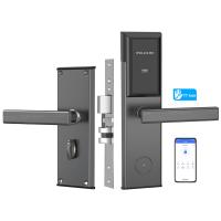 China 35cm-55cm Keyless Hotel Door Locks Beep Alarm for sale
