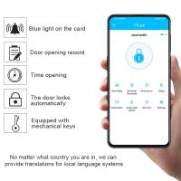 China 35cm-55cm Keyless Hotel Door Locks Beep Alarm for sale