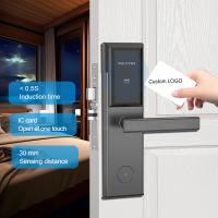 China 35cm-55cm Keyless Hotel Door Locks Beep Alarm for sale
