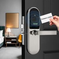 China Zinc Alloy Hotel Smart Locks / Electronic Door Lock System For Hotels USB for sale