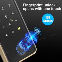 China 10mm Smart Glass Locking System Unlimited Connection And Base Charging For Home Security Doorbells for sale