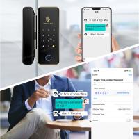 China 10mm Smart Glass Locking System Unlimited Connection And Base Charging For Home Security Doorbells for sale