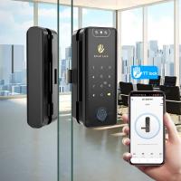 China Dc 12v / 24v Power Supply Smart Glass Door Lock For Iron Door Types for sale