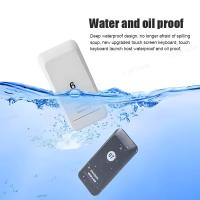 China White 433.92mhz Restaurant Pager System / Restaurant Buzzers ABS for sale