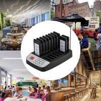 China 16 Pagers Pager System Up To 98 Buzzers Wireless Call System With Vibration Flicker And Buzzer For Churches for sale