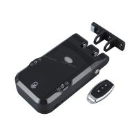 China Invisible Remote Control Anti Theft Door Lock Graffiti Smart Double Motor Drawer Lock for sale