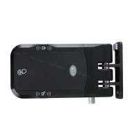 China Invisible Remote Control Anti Theft Door Lock Graffiti Smart Double Motor Drawer Lock for sale