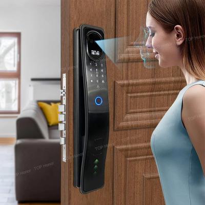 China Zinc Alloy Smart Door Locks With 433.92MHz Frequency For Hotel Office Apartment for sale