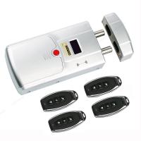 China Fingerprint Password Invisible Door Lock With Remote Control Dual System for sale