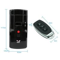 China Graffiti Remote Control Hidden Keyless Electric Door Lock Anti-Theft Cable-Free No Keyhole Dual System for sale