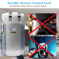 China Household Keyless Anti-Theft Door Lock Zinc Alloy Stable Durable Performance for sale