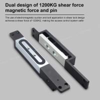 China 1200KG Security Hidden Electromagnetic Door Lock Outdoor Intercom For Wooden / Iron Door for sale