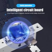 China Hotel Hospital Electromagnetic Lock For Sliding Door Automatic Sensing Electric Hook Lock for sale