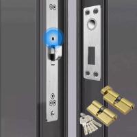 China Hotel Hospital Electromagnetic Lock For Sliding Door Automatic Sensing Electric Hook Lock for sale