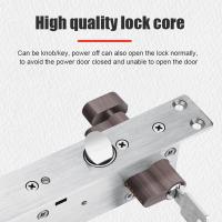 China Signal Feedback Security Electromagnetic Door Lock Working Current 0.3A for sale