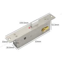 China Durable Electromagnetic Door Lock With Sensor Lock Core Signal Detection for sale