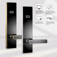China High Security Access Control Software System Business Hotel Door Lock Door Stop Electronic Lock Magnetic Key Card for sale
