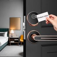 China Smart Hotel Split Door Lock With Magnetic Key Card Hotel System For Hotel Rental Apartment OEM for sale