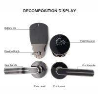 China Smart Hotel Split Door Lock With Magnetic Key Card Hotel System For Hotel Rental Apartment OEM for sale