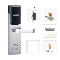 China High Security Access Control Software Intelligent Hotel Door Lock Electronic Lock With Magnetic Key Card System for sale