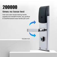 China High Security Access Control Software Intelligent Hotel Door Lock Electronic Lock With Magnetic Key Card System for sale