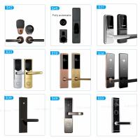 China 0.5S Recognition Speed Hotel Smart Locks with Mortise and Zinc Alloy Lock Body for sale