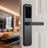 China Rfid card system electronic digital intelligent portable hotel door lock system manufacturers for sale