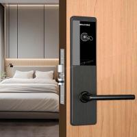 China 304 Stainless Steel Security Electronic Card Door Lock System Intelligent Hotel Lock Management Software System for sale