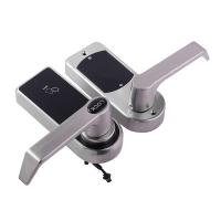 China Durable Stainless Steel Hotel Smart Locks With RFID Card/ Mechanical Key for sale