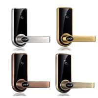 China Durable Stainless Steel Hotel Smart Locks With RFID Card/ Mechanical Key for sale