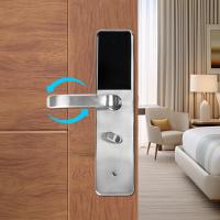 China Precision Casting Stainless Steel Hotel Management System Intelligent Door Lock for sale
