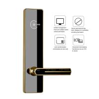 China Thermal Rfid Electronic Magnetic Card RF Card Intelligent Door Locks Hotel Lock Management System for sale