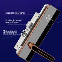 China Thermal Rfid Electronic Magnetic Card RF Card Intelligent Door Locks Hotel Lock Management System for sale