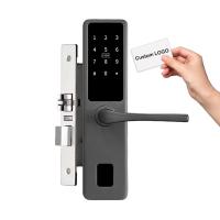 China Room Home Smart Door Lock Indoor Wooden Door Home Card Electronic Lock Hotel Door Lock System Supplier for sale
