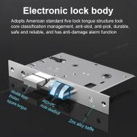 China Room Home Smart Door Lock Indoor Wooden Door Home Card Electronic Lock Hotel Door Lock System Supplier for sale