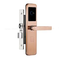 China Stainless Steel Aluminum Alloy Password Hotel Door Lock System Supplier Hotel Anti-theft Lock for sale
