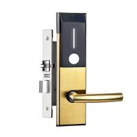 China Computer Card Hotel Door Lock Smart Electronic Induction Lock Wooden Door Magnetic Card Lock for sale
