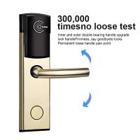 China Hotel Swipe Card Lock Induction / IC Card Lock Electronic Lock For Hotel Apartment for sale