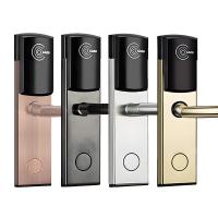 China Hotel Swipe Card Lock Induction / IC Card Lock Electronic Lock For Hotel Apartment for sale