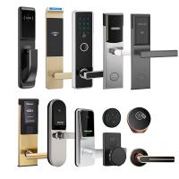 China Durable Stainless Steel Hotel Smart Locks With RFID Card/ Mechanical Key for sale