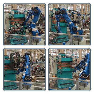 China Automatic Projection Welding Workstation for Automotive Door Frames for sale