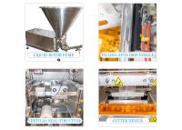China 650kg Automatic Liquid Packing Machine  Easy Use Sauce Sachet Packing Machine for sale