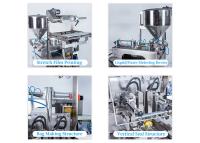 China 220V AC 50Hz Sauce Packet Packing Machine , 3 / 4 Side Sealing Packing Machine for sale
