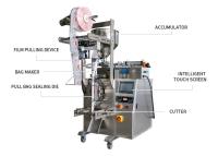China Plastic Pouch Liquid Packing Machine 2KW 400ml for Mustard Cooking Oil Chili Sauce for sale
