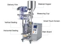 China Automatic Vertical Granule Packaging Machine 250kg 2KW for Nuts Beans and Snacks for sale