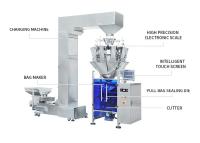 China Multihead Weigher Packing Machine 3KW Automatic Biscuit Packing Machine 100-1000g Capacity for sale