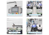 China Automatic Double Side Labeling Machine for Round Flat Square Oval Bottles 3000W 130bpm for sale