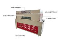 China Easy Operate Shrink Wrap Packaging Machine , Heat Shrink Tunnel Machine For Bottles for sale