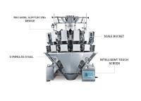 China High Precise 14 Head Multihead Weigher Machine For Snack Granular Food for sale