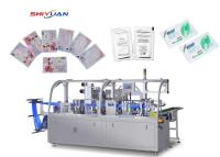 China 2.8KW Automatic Wet Wipes Packing Machine , Four Side Sealing Packing Machine for sale